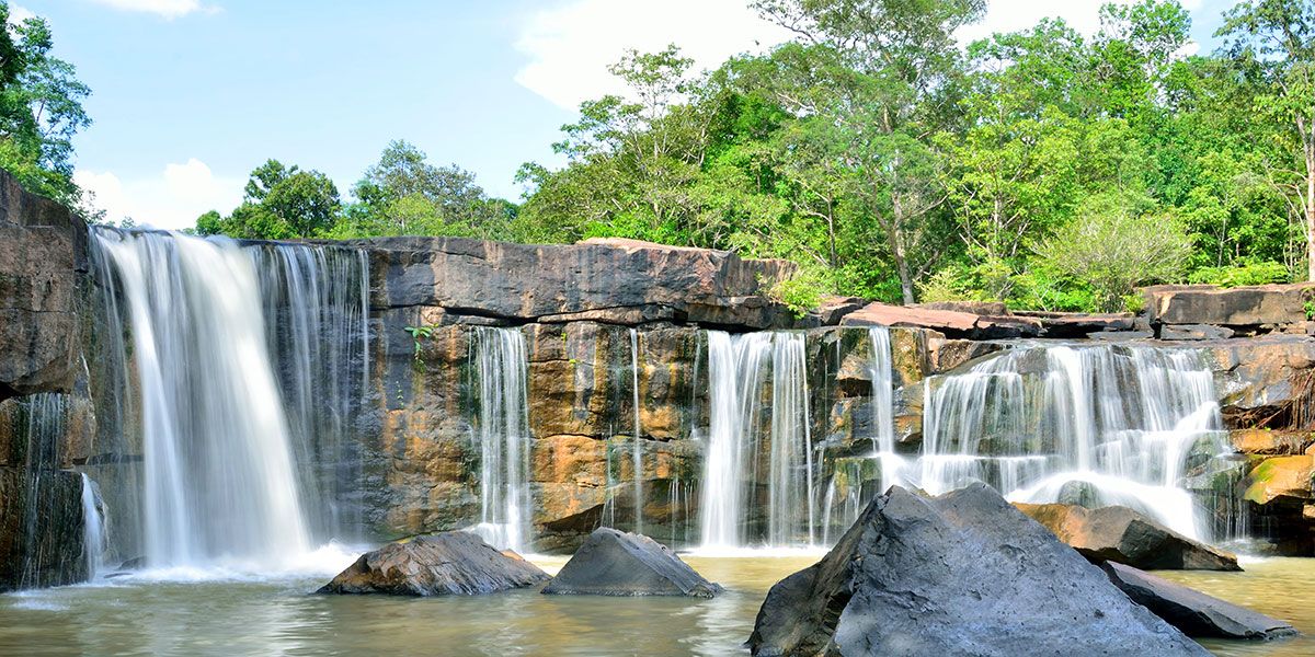 Tad Ton Waterfall: A Marvelous Treasure at Tad Ton National Park in ...