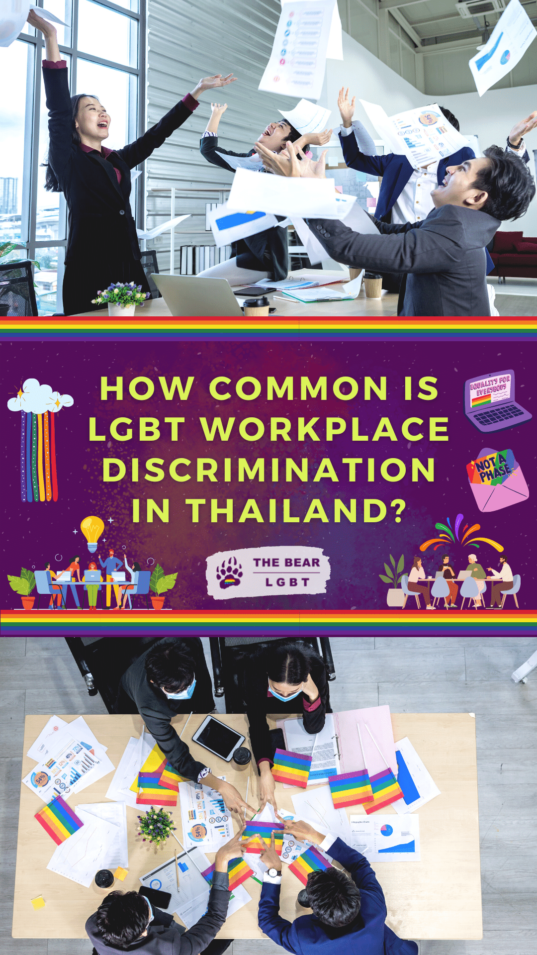 How Common is LGBT Workplace Discrimination in Thailand? | The bear lgbt