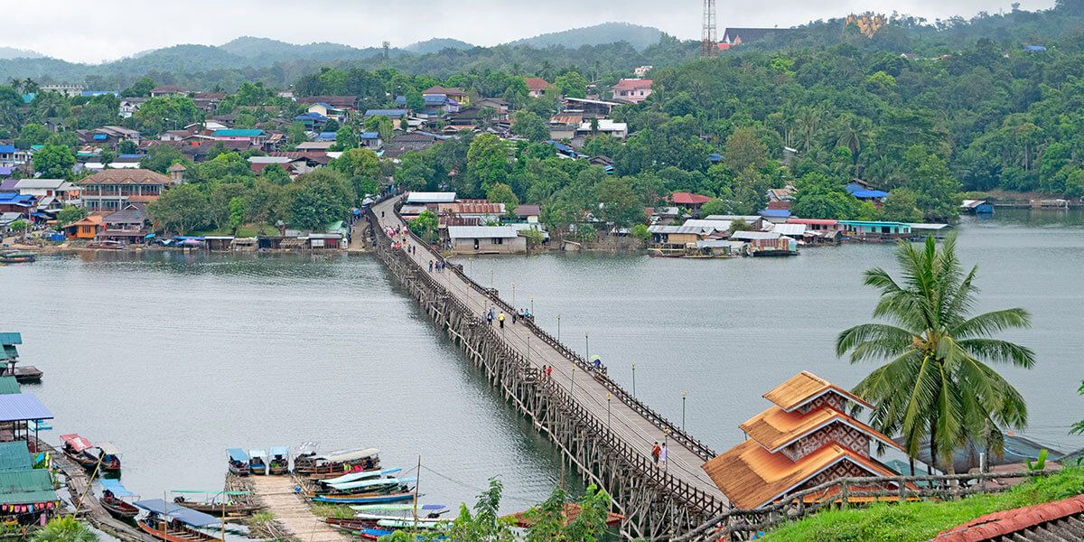 Mon Bridge: Discover the Record-Breaking Wooden Wonder in Sangkhlaburi ...